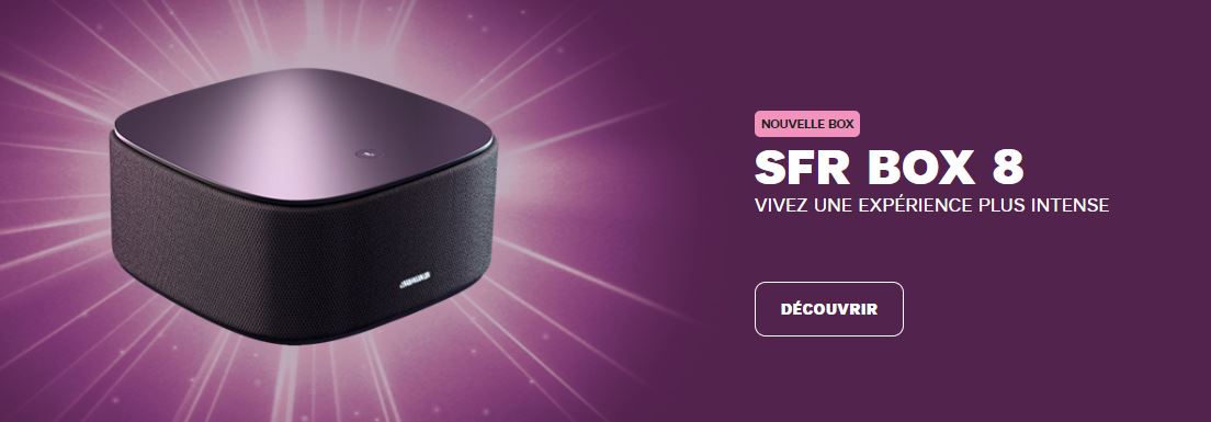 Offre SFR : l'opérateur lance sa nouvelle SFR box 8 - Capitaine Forfait